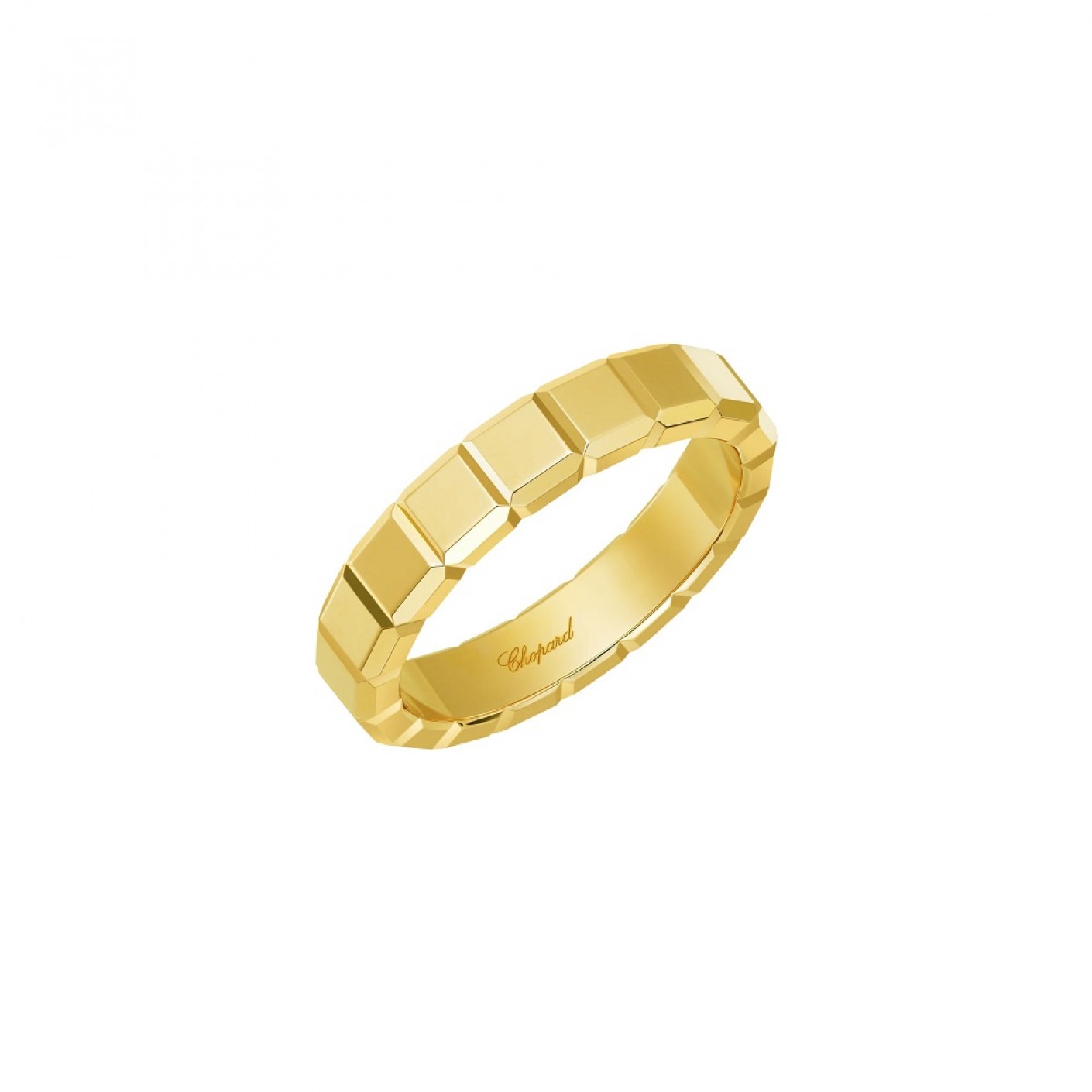 Yellow gold ring Ice Cube Chopard