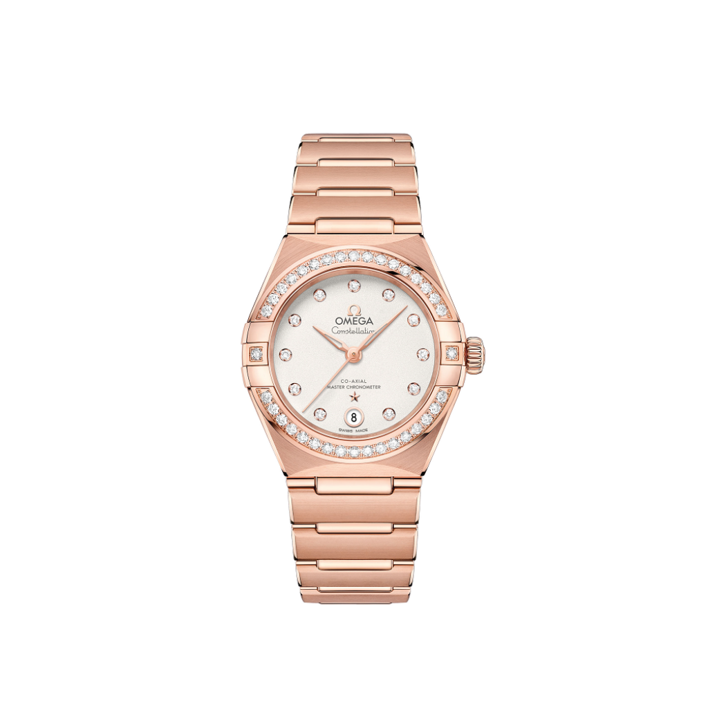 RELOJ 13155G-MP-D ORO AMARILLO & NÁCAR NATURAL-DIAMANTES 29 MM ...