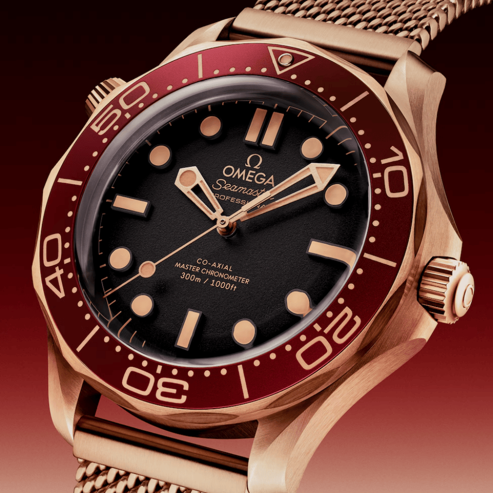 OMEGA Seamaster Diver 300M Bronze Gold - Lujo e Innovación