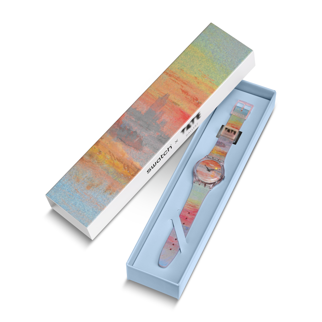 Swatch x Tate Gallery - JMW Turner, The Scarlet Sunset - Reloj Colorido ...